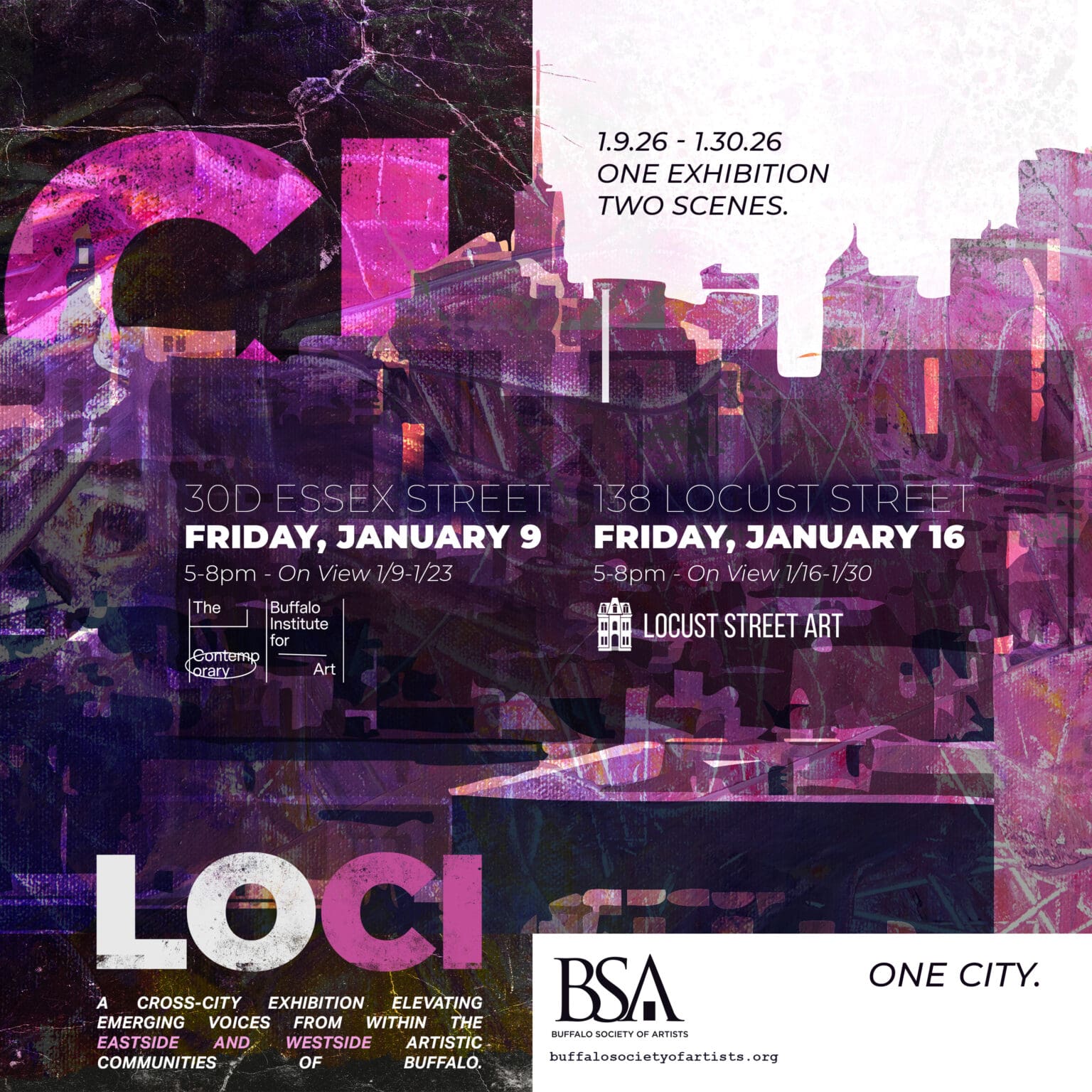 LOCI Opens January 2026: One Exhibition, Two Scenes: One City – Buffalo ...